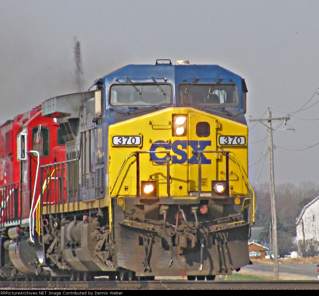 CSXT 370, CP's Tomah Sub.